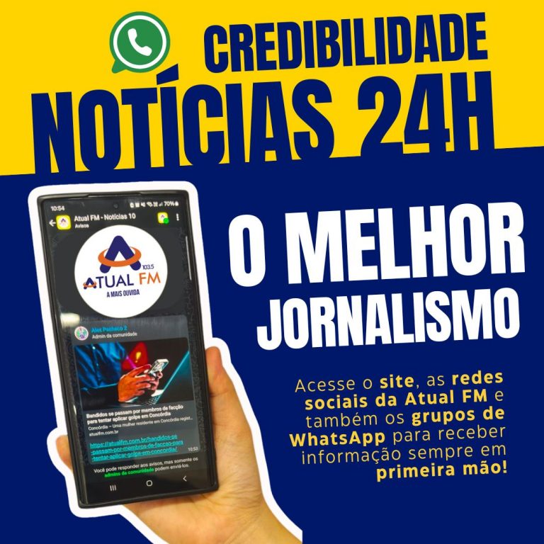 Equipe de jornalismo da Atual FM oferece informações em tempo real via ...